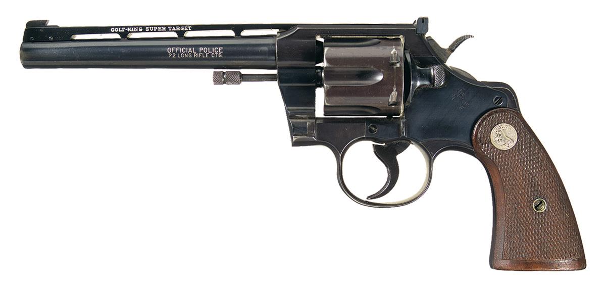 Colt Official Police Revolver 22 LR | Rock Island Auction
