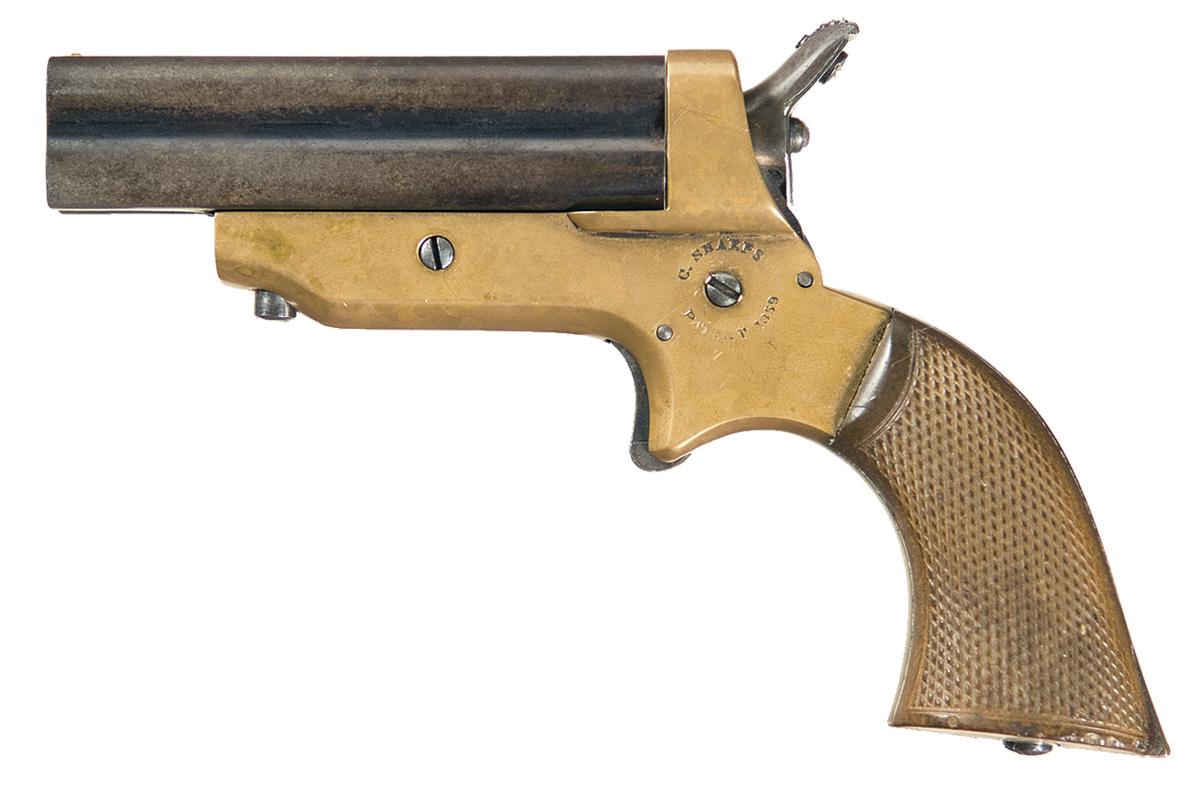 Two Sharps Pepperboxes -A) Sharps Model 2A Pepperbox | Rock Island Auction