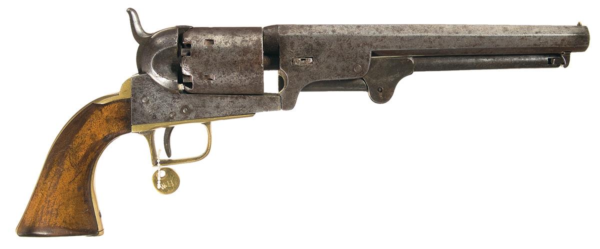 Colt Brevete 1851 Navy Model Percussion Revolver | Rock Island Auction