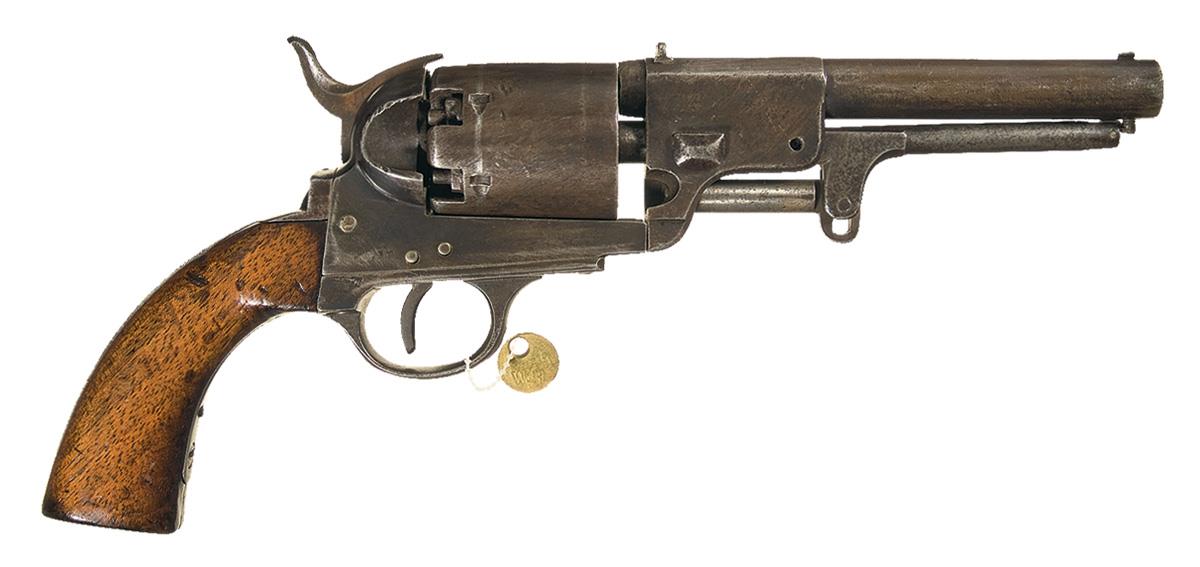 Unidentified Brevete Percussion Revolver | Rock Island Auction