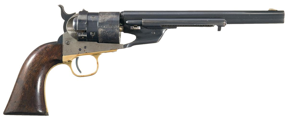 Colt Model 1860 Army Richards Conversion Single Action Revolver | Rock ...
