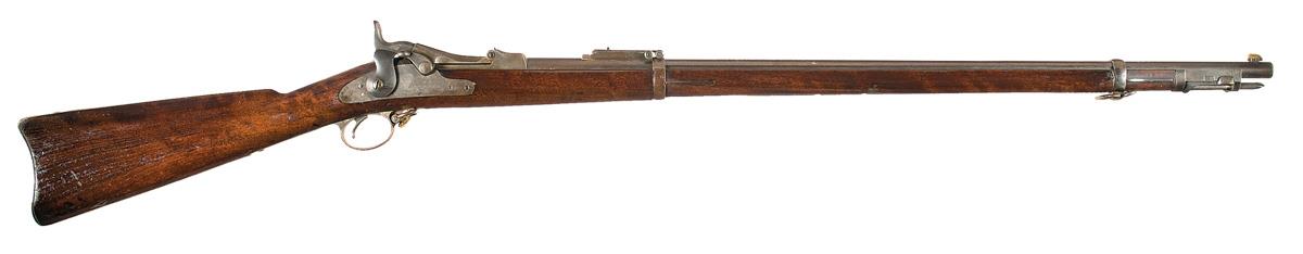 U.S. Springfield Armory Model 1888 Single Shot Trapdoor Rifle | Rock ...