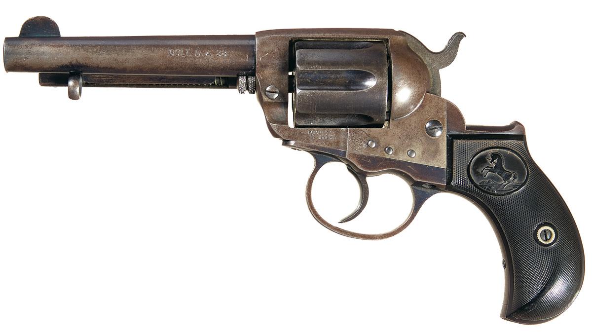 Scarce Colt 1877 Lightning DA Revolver With 'American Express Co | Rock ...