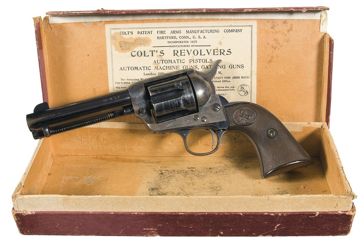 Colt Single Action Revolver 38 WCF | Rock Island Auction