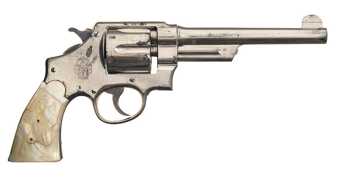 Smith & Wesson Triple Revolver 44 S&W special | Rock Island Auction