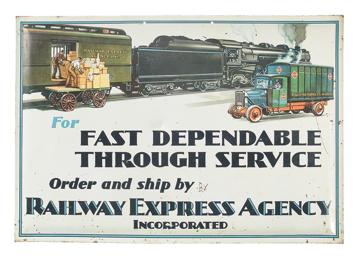 Railway Express Agency Signs and Tools | Rock Island Auction