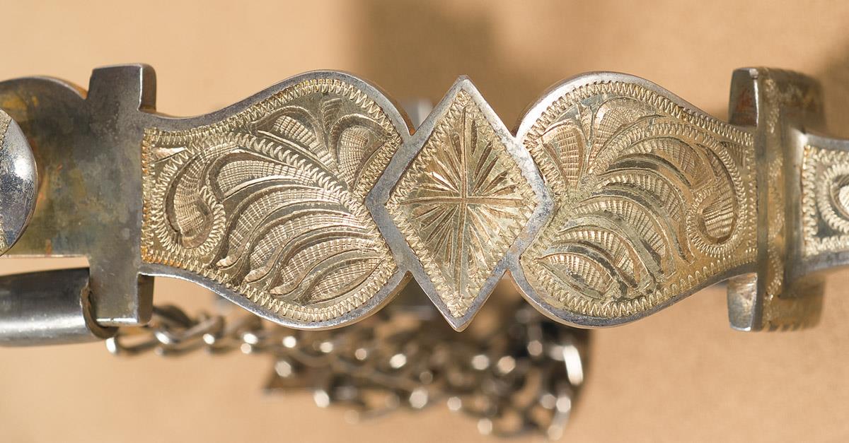 GARZA Marked Pair of Spurs | Rock Island Auction