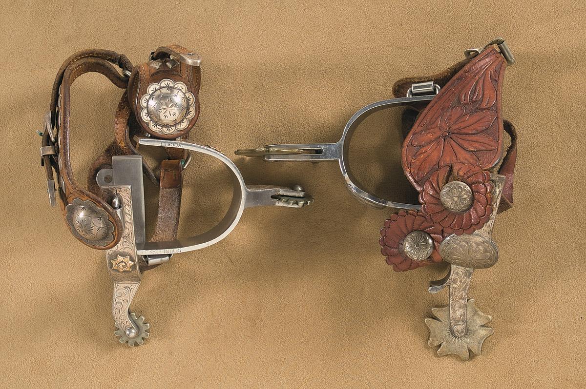 Two Pairs of Very Fancy Spurs | Rock Island Auction