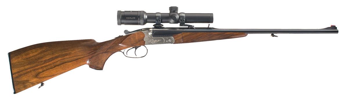 Merkel Model 140 Double Barrel Rifle with Scope | Rock Island Auction