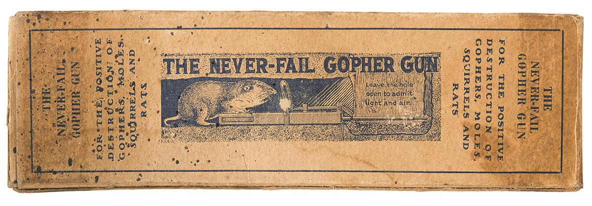 Never-Fail Gopher Gun, with Box | Rock Island Auction