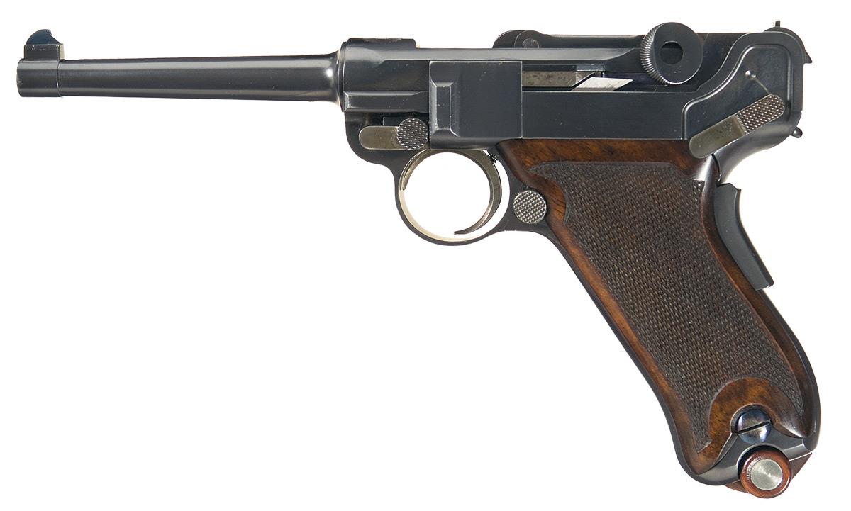 Interesting 1899 Style Swiss Test Luger Serial Number '20' | Rock ...