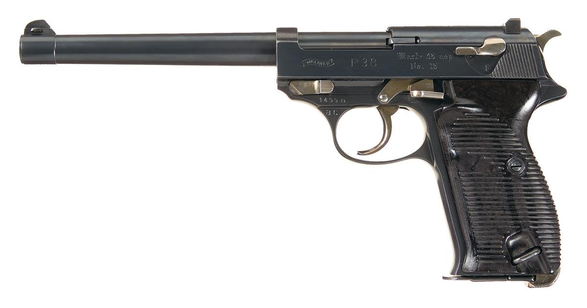 Walther/ John Martz Custom P-38 Pistol, 45 ACP Chambering | Rock Island ...