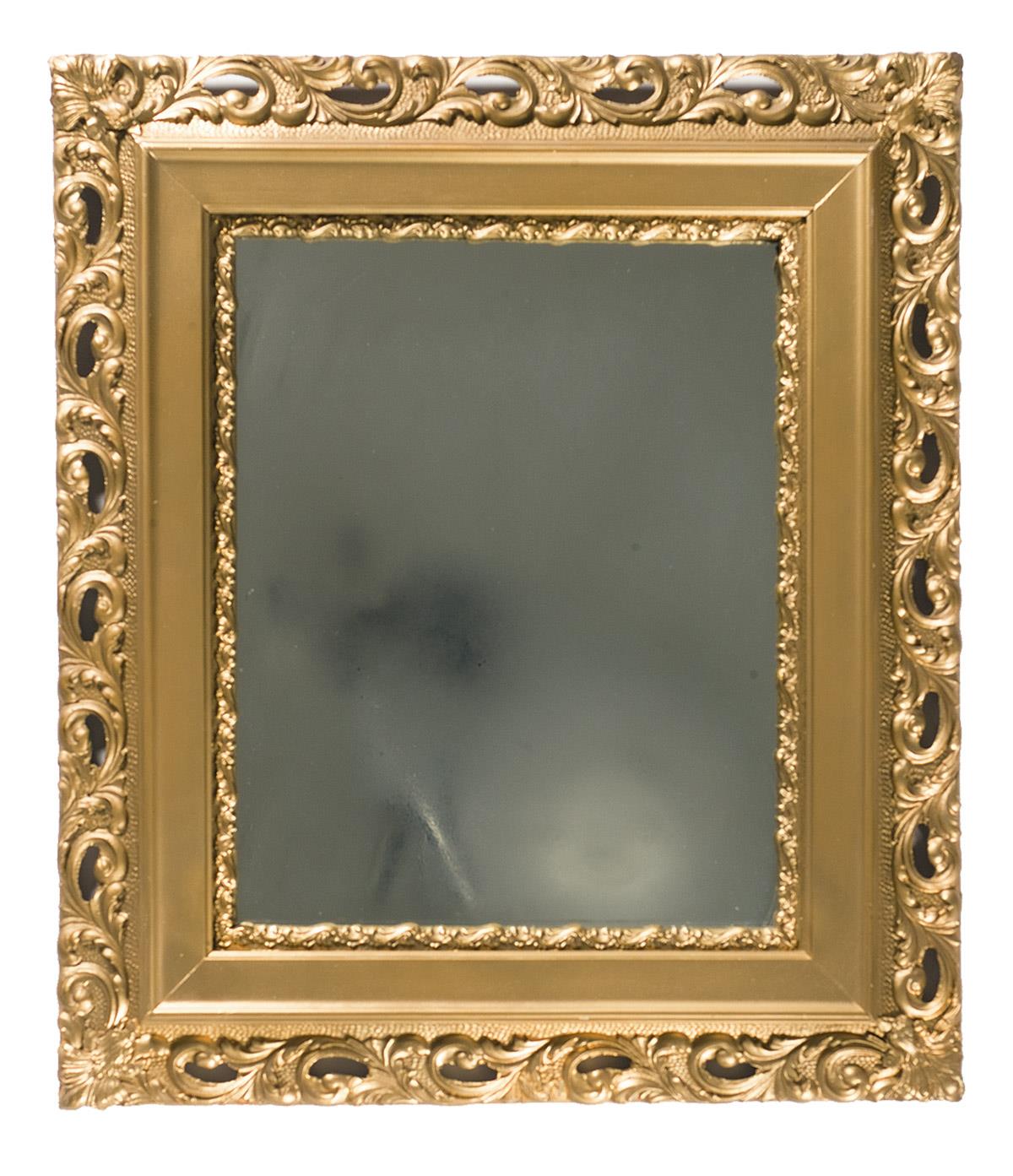 Back Bar Mirror with Fancy Decorative Frame | Rock Island Auction