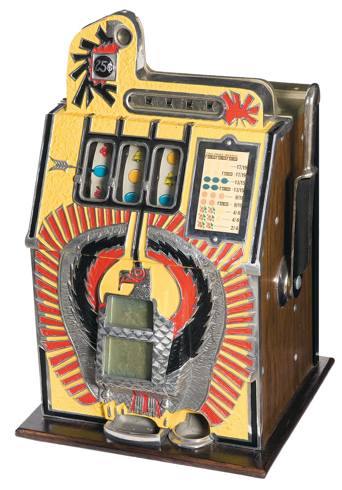 Mills War Eagle Quarter Slot Machine | Rock Island Auction