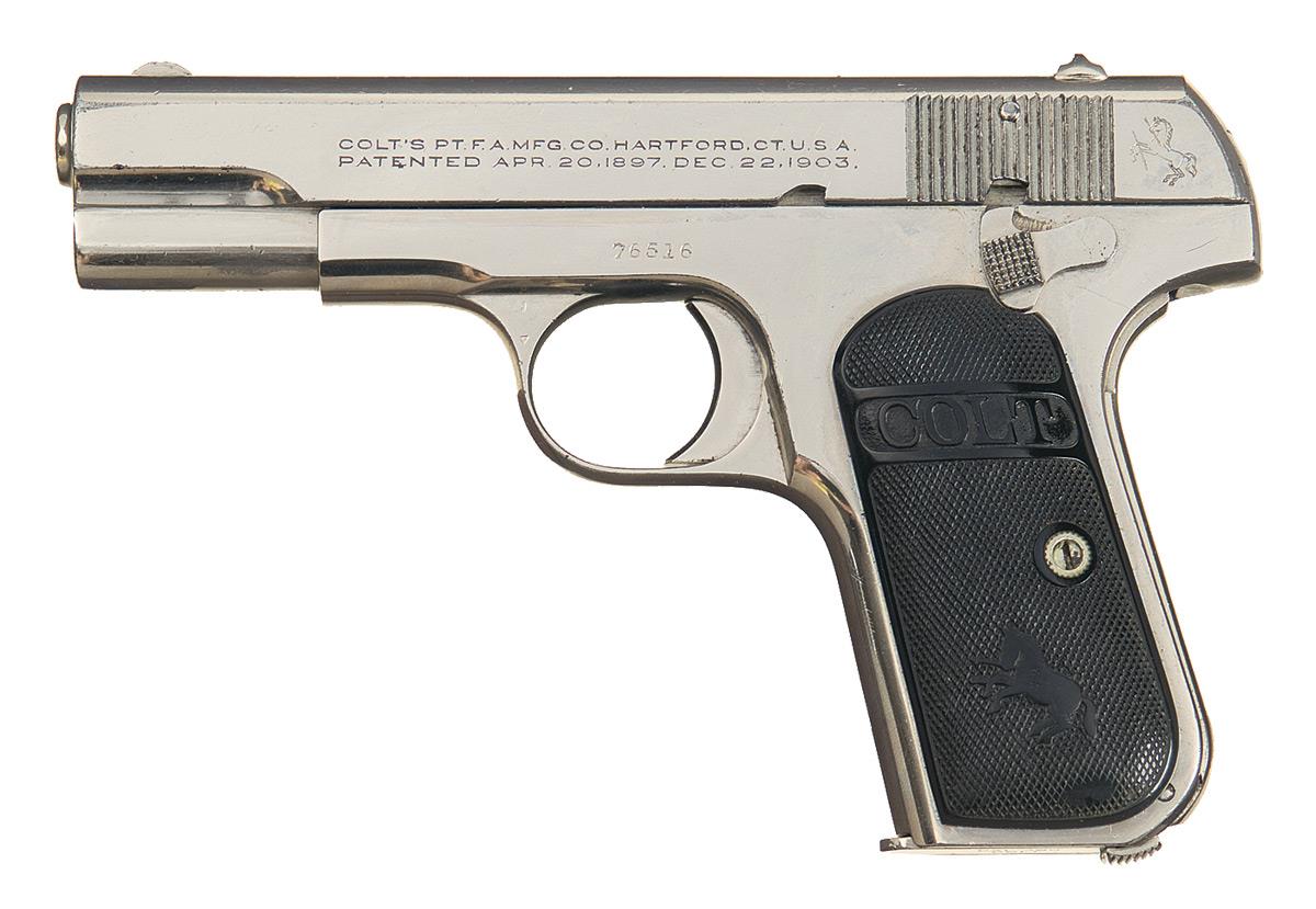 Colt Model 1908 Pocket Hammerless Semi-Automatic Pistol | Rock Island ...