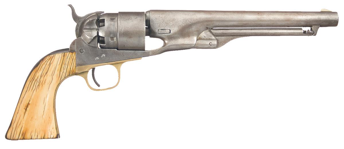 Colt Model 1860 Army Revolver with Ivory Grip | Rock Island Auction
