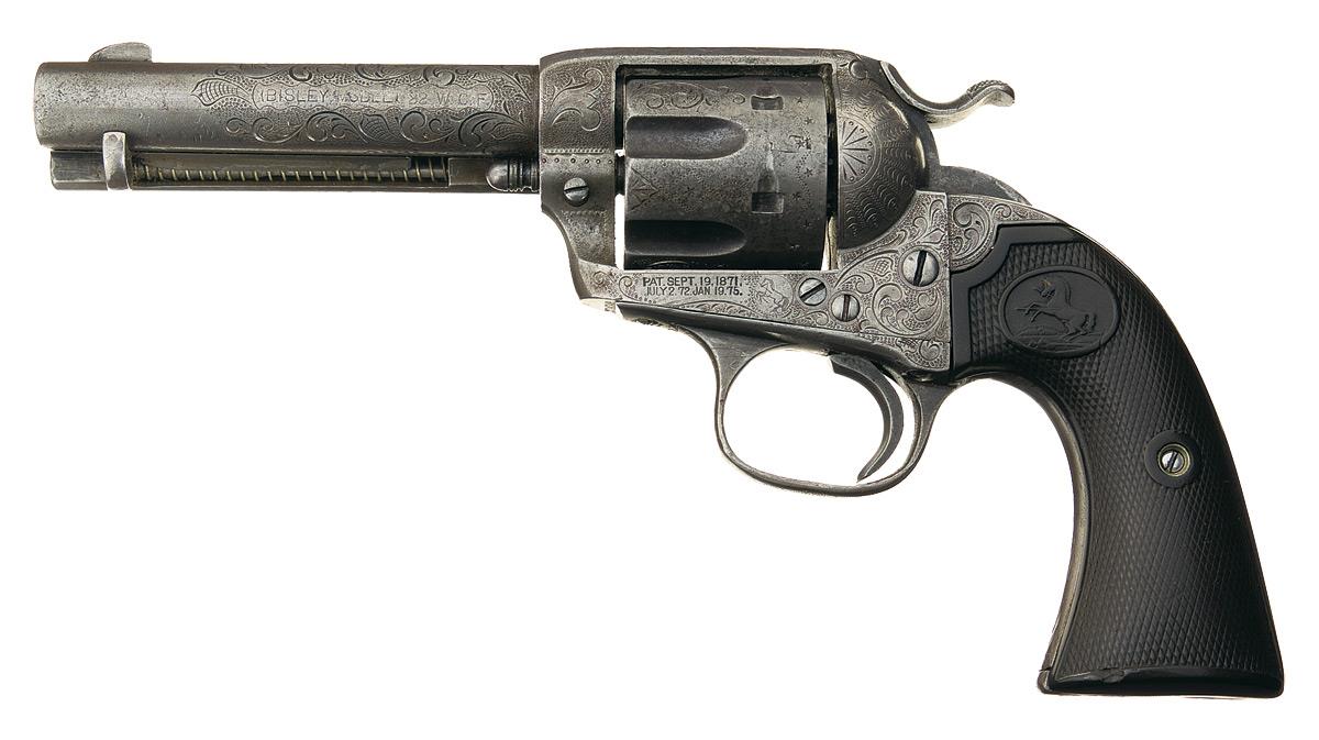 Custom Engraved Colt Bisley Model Single Action Revolver | Rock Island ...