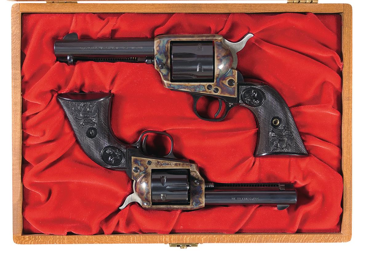 Cased Set of Two Colt Single Action Revolvers | Rock Island Auction