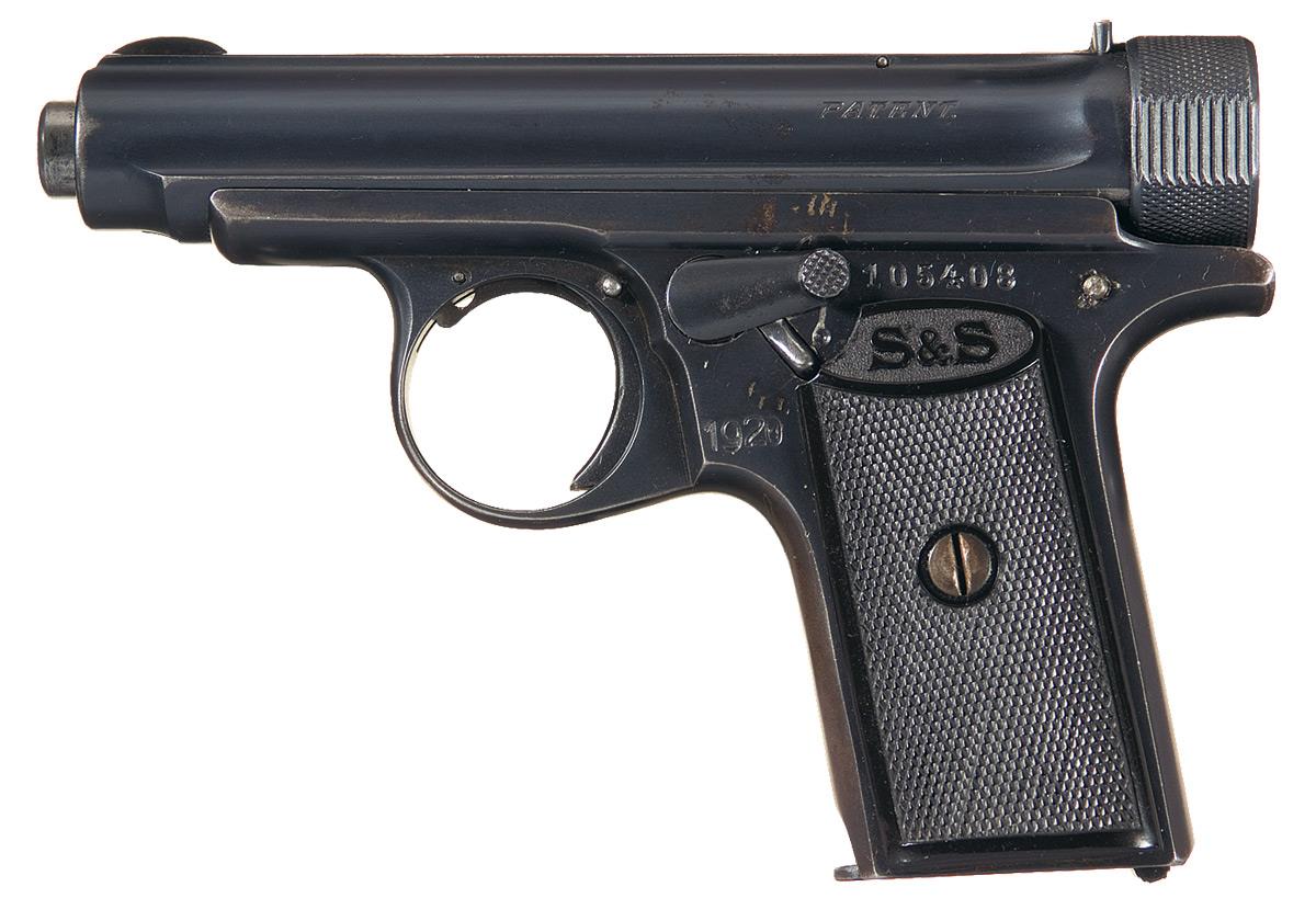 Two Semi-Automatic European Pistols -A) Astra Model 300 Pistol | Rock ...