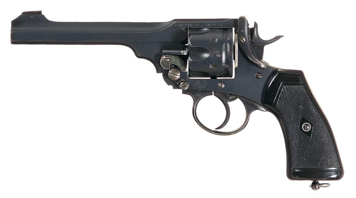 Two Webley Revolvers -A) Webley Mark III Double Action Revolver | Rock ...