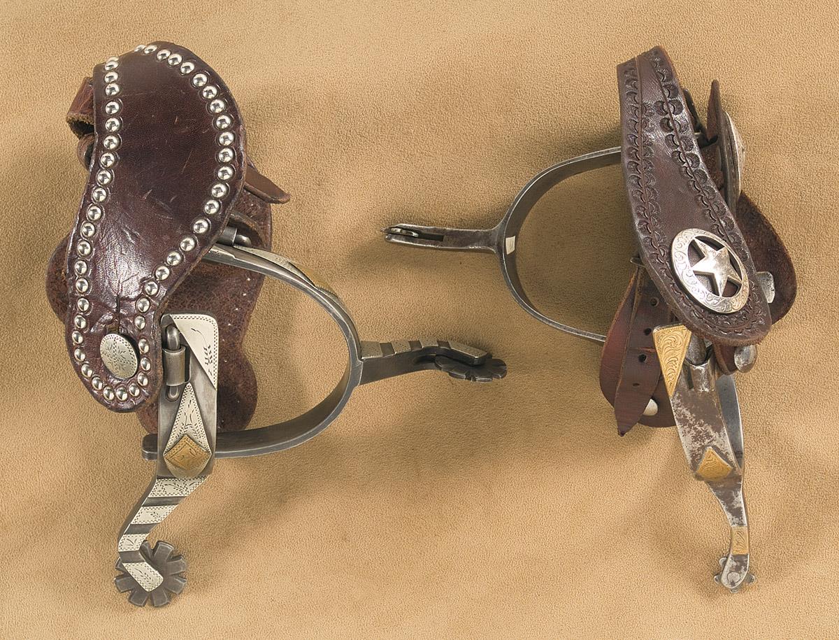 Two Pairs of Marked Spurs | Rock Island Auction