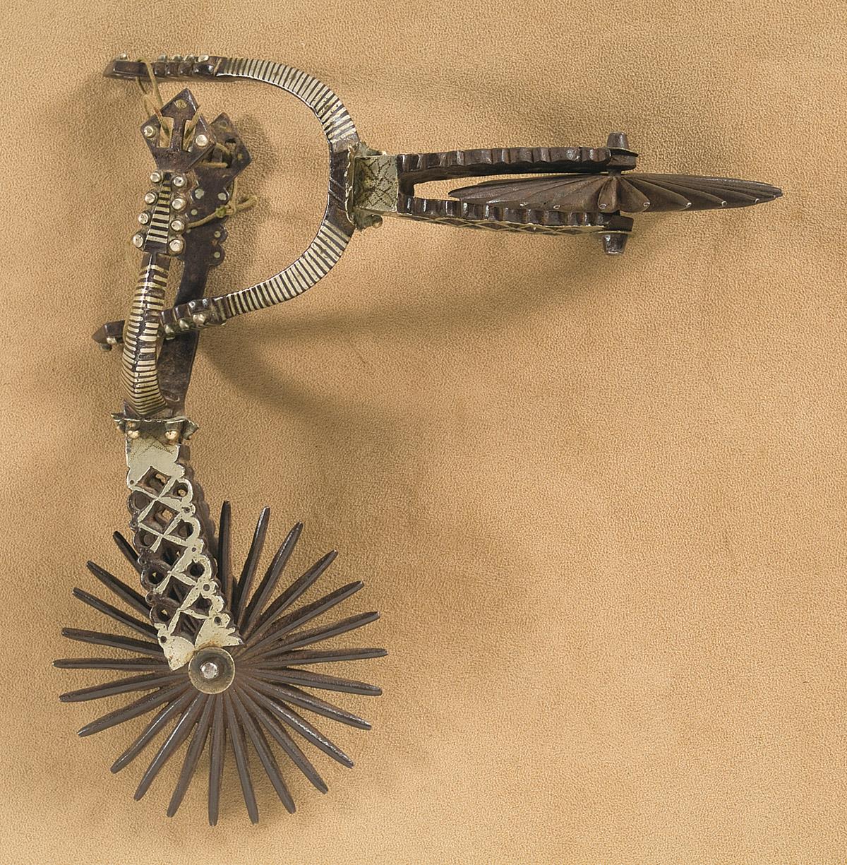 Large Rowel Pair of Spurs | Rock Island Auction