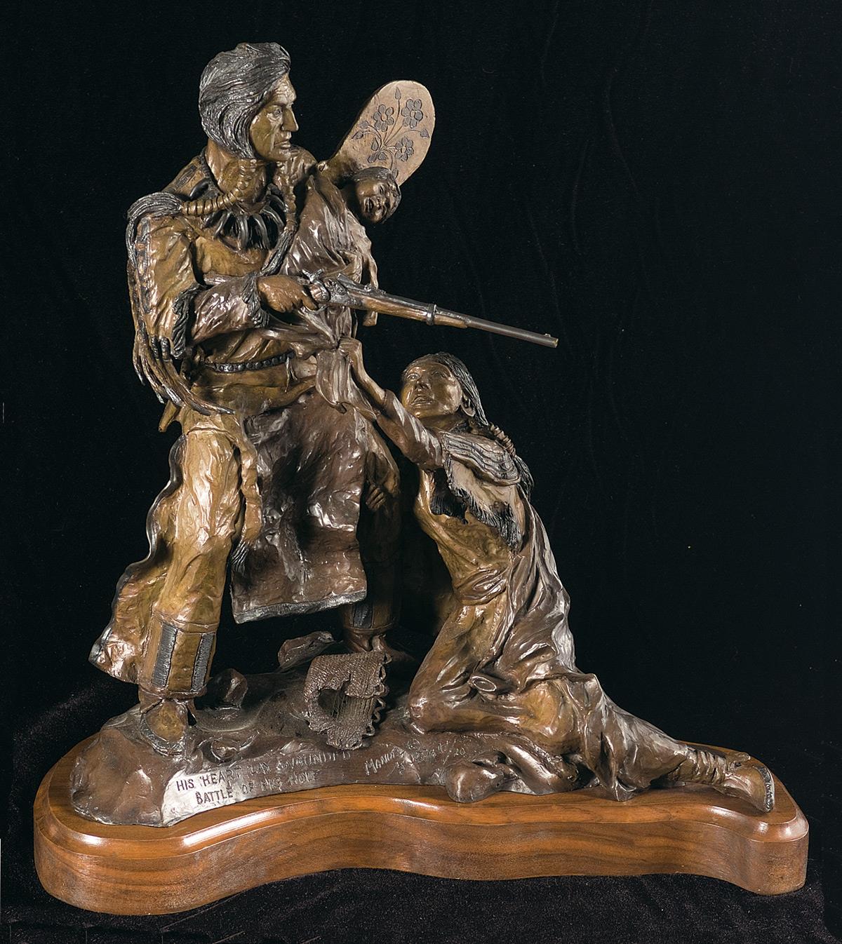 David Manuel's 'Battle of Big Hole' Bronze Sculpture | Rock Island Auction