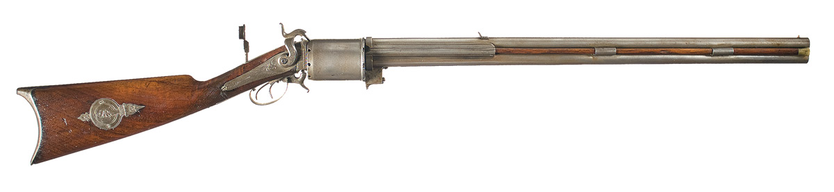 Billinghurst William Revolving-Rifle 12/41 | Rock Island Auction