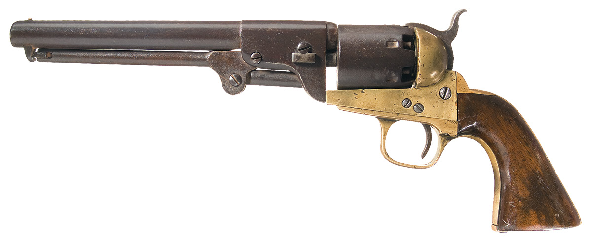 Rare Confederate Griswold & Gunnison Percussion Revolver | Rock Island ...