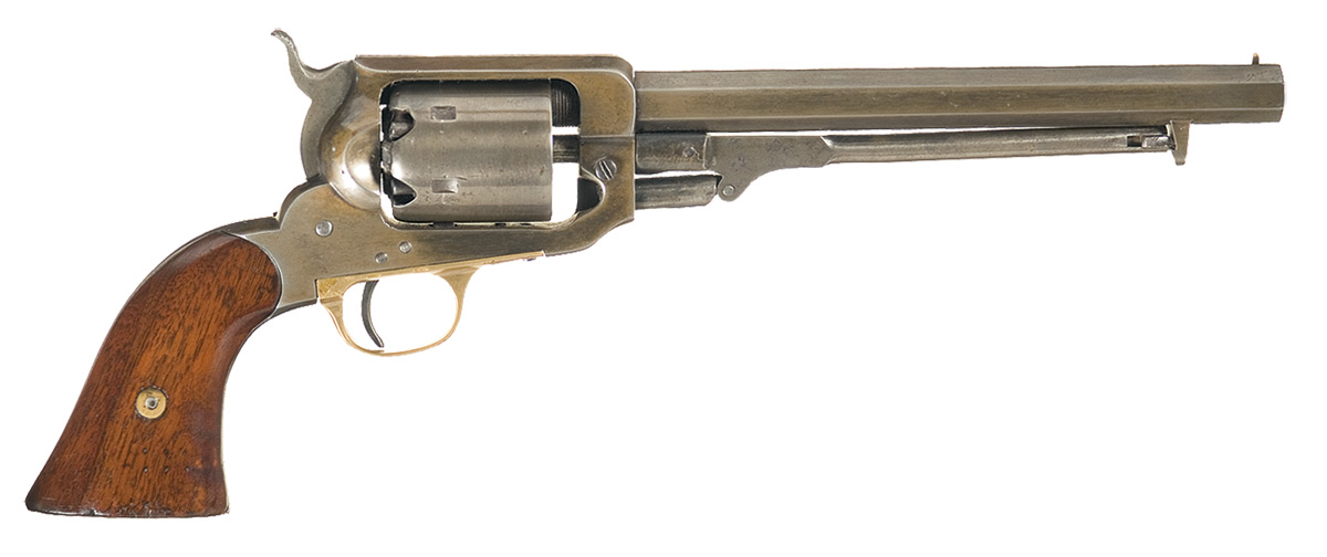 Whitney Second Model Navy Percussion Revolver | Rock Island Auction