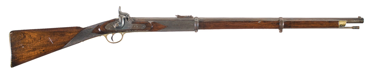 British Kerr's Patent Percussion Rifled Musket Dated 1860 | Rock Island ...