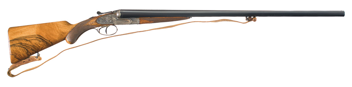 Engraved Dumoulin Side Lock Barrel Shotgun | Rock Island Auction