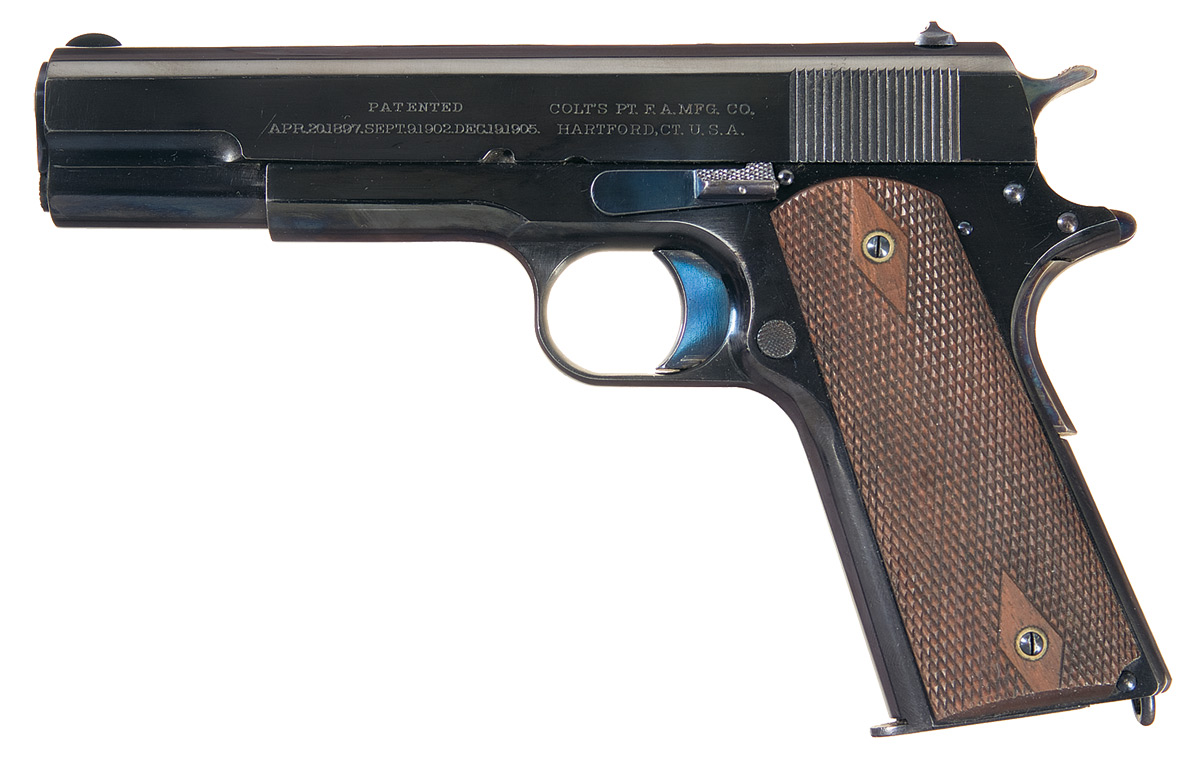 Extremely Rare, Prototype, Colt Model 1910 Semi-Automatic Pistol | Rock ...