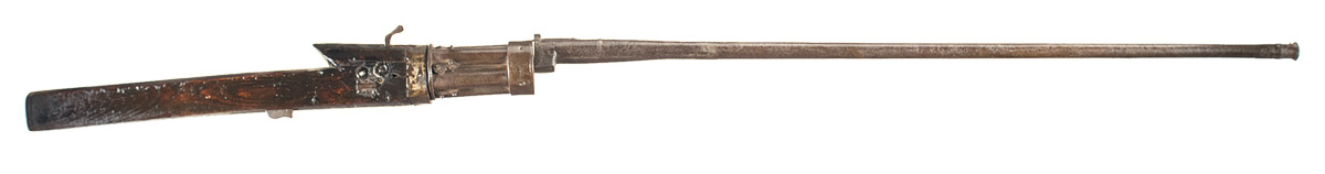 Unique Matchlock Revolving Musket | Rock Island Auction