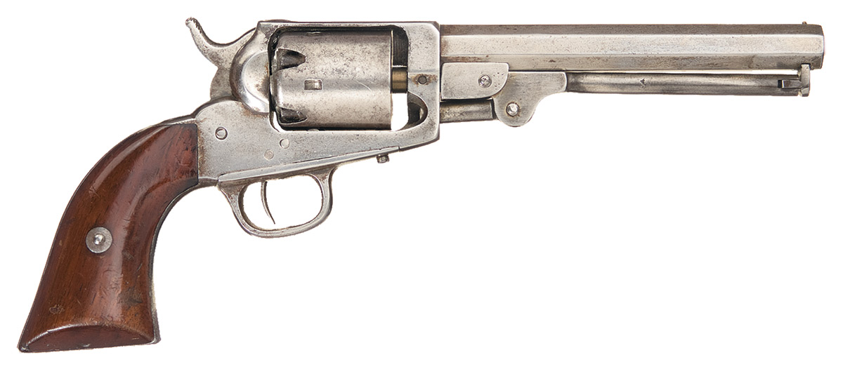 W.W. Marston Pocket Model Percussion Revolver | Rock Island Auction