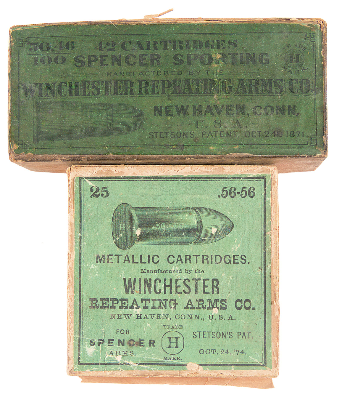 Two Rare Boxes of Spencer Cartridges | Rock Island Auction