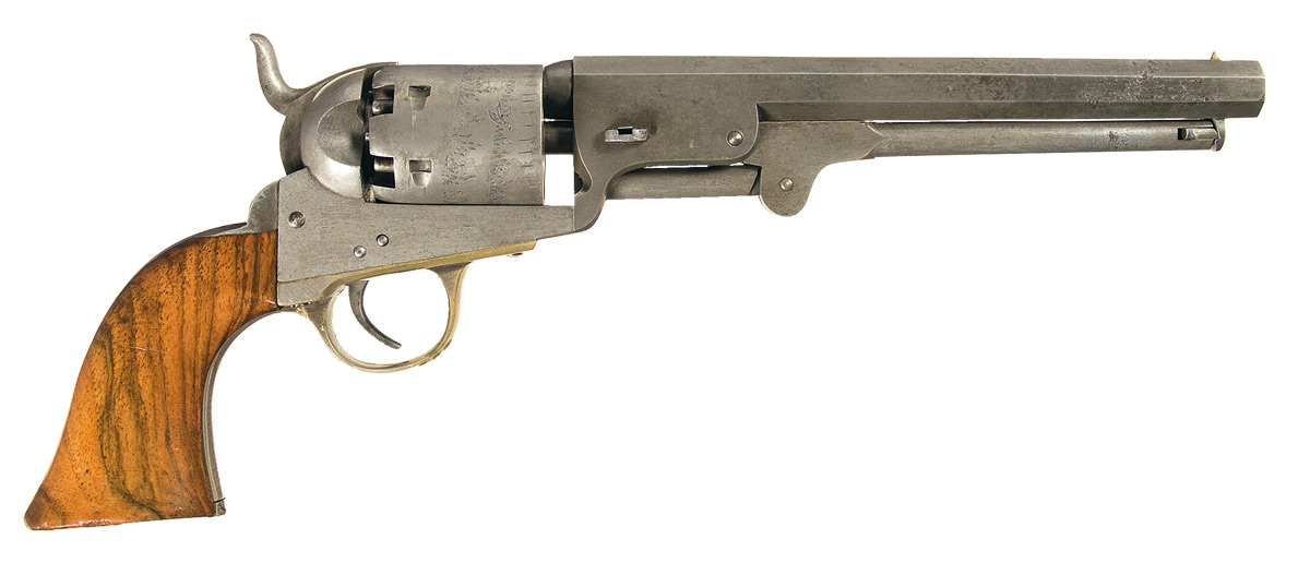 Colt Brevete 1851 Navy Model Percussion Revolver | Rock Island Auction