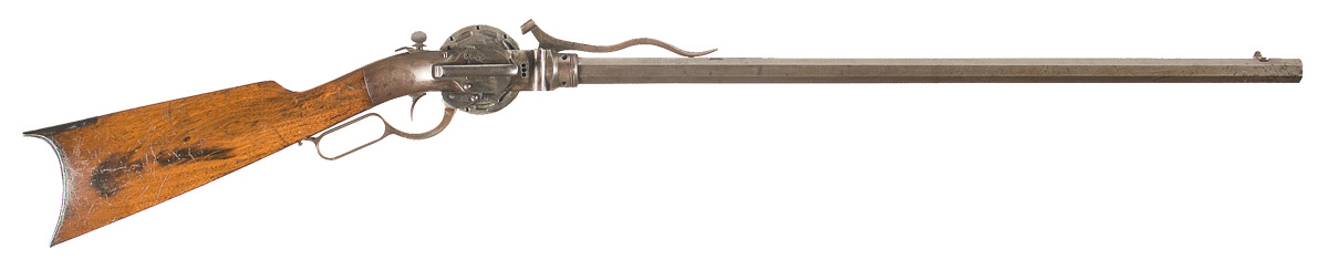 Rare P.W. Porter Revolving Turret Percussion Rifle | Rock Island Auction