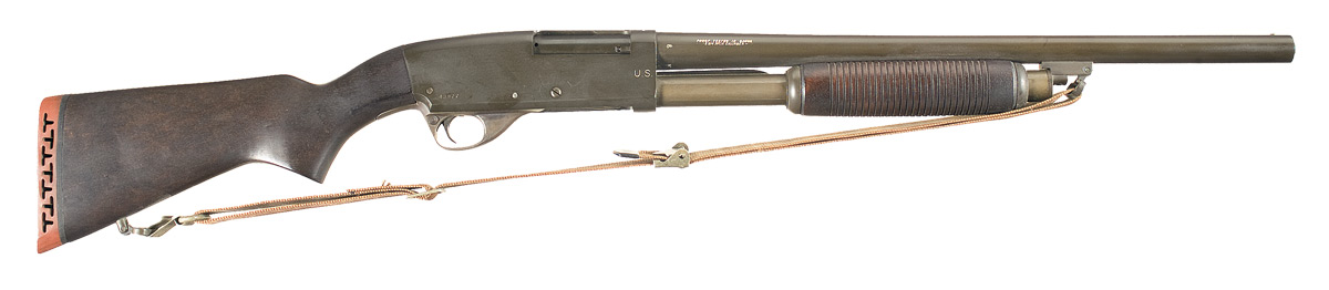 Rare U.S. Army Stevens Model 77E Riot Shotgun | Rock Island Auction