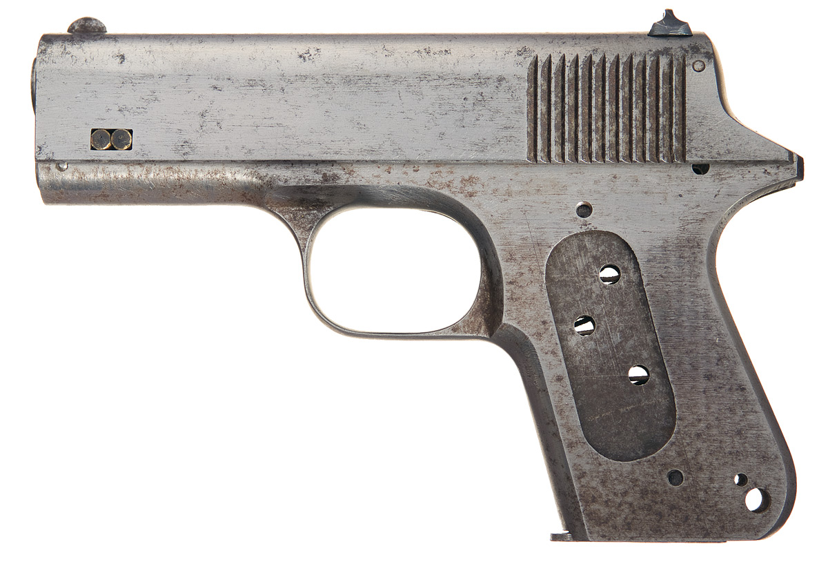 Unique Prototype Colt 380 ACP Vest Pocket Hammer Pistol | Rock Island ...