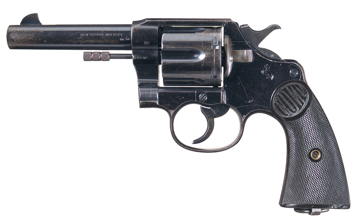 Colt New Service Revolver 450 Eley | Rock Island Auction