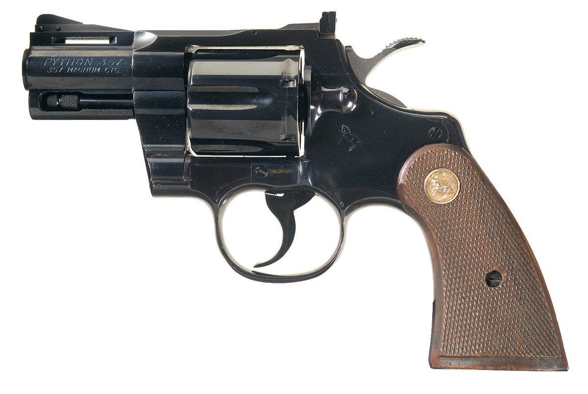 Colt Python Double Action Revolver with Scarce 2 1/2 Inch Barrel | Rock ...
