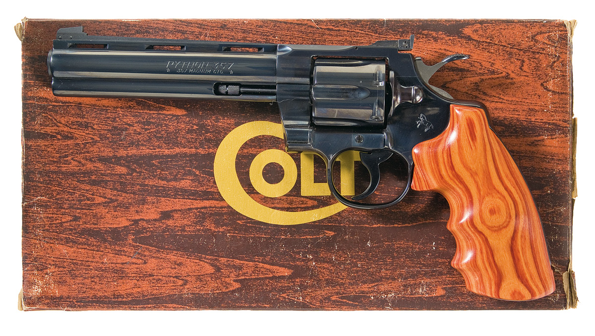 Colt Custom Shop Python Magnum Revolver with Box | Rock Island Auction