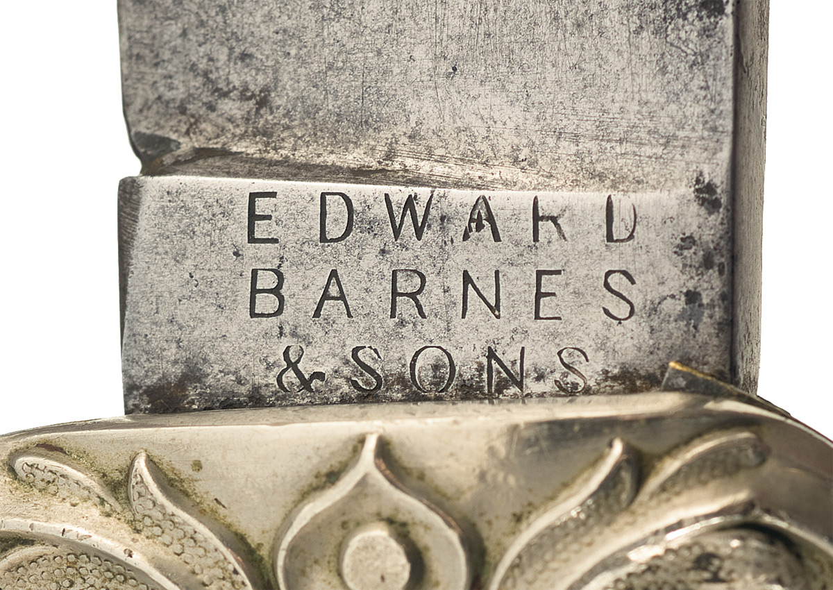 Edward Barnes & Sons Sheffield Bowie Knife with Sheath | Rock Island ...