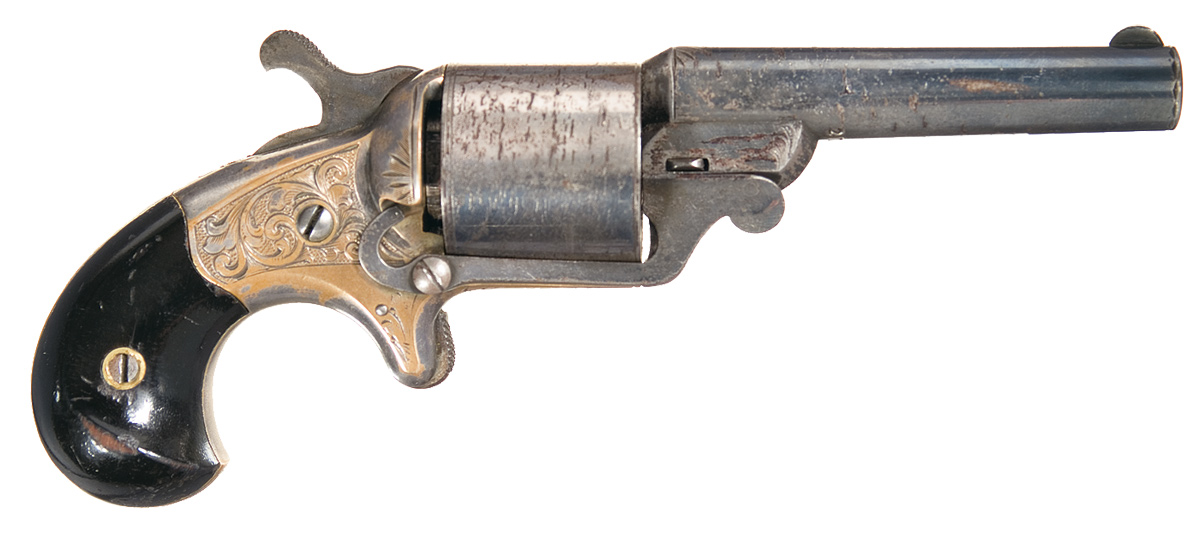 Two Moore's Patent Teat-Fire Revolvers | Rock Island Auction