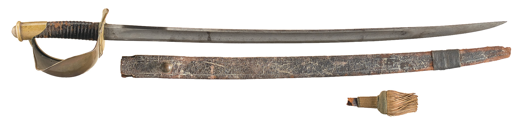 Ames Model 1860 Navy Cutlass and Model 1852 Naval Officer's Swor | Rock ...