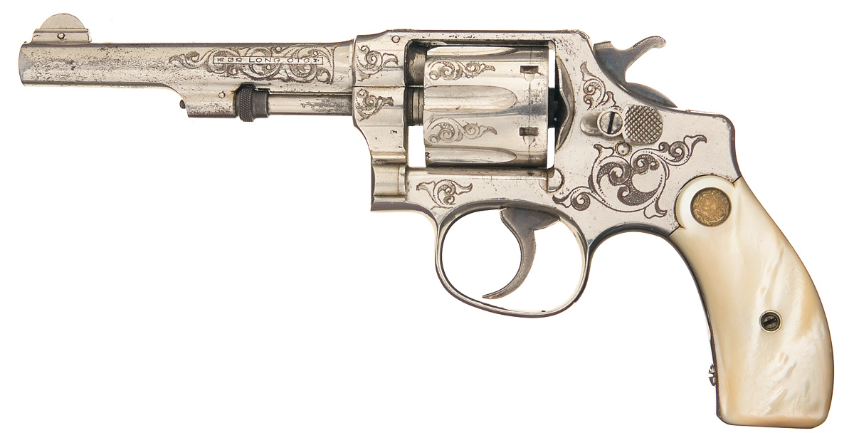 Smith & Wesson 22 32 hand ejector Revolver 32 Long | Rock Island Auction