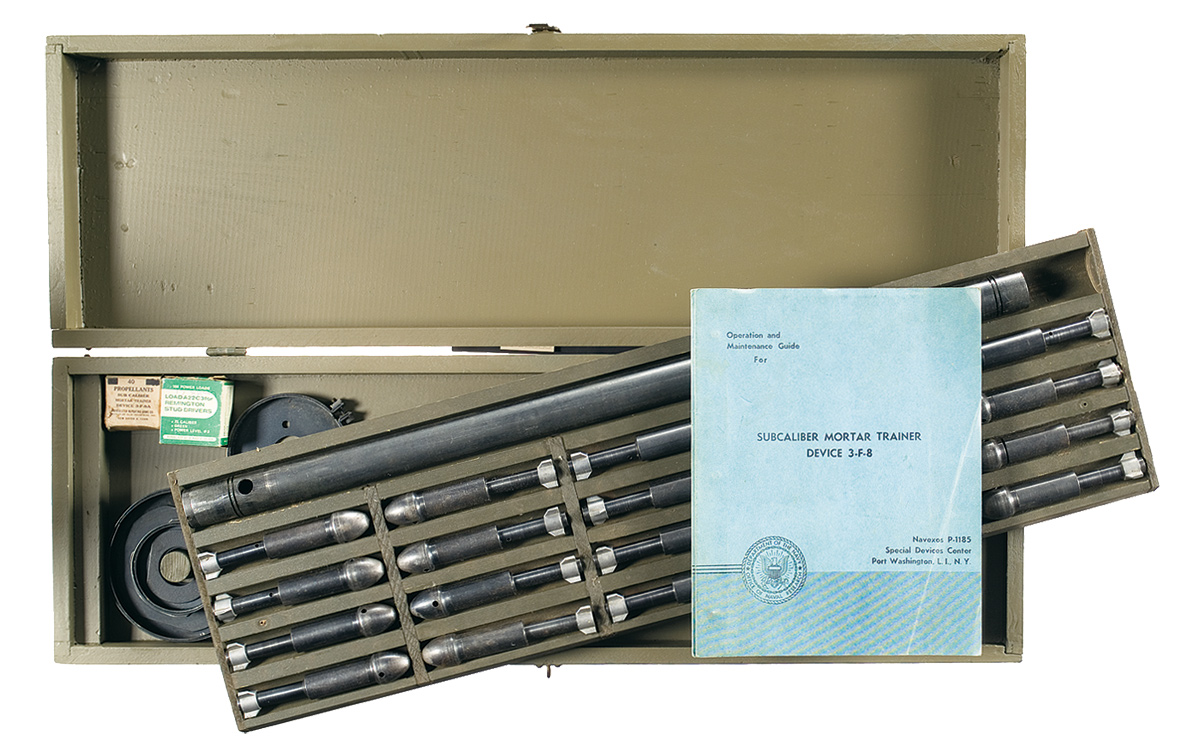 U.S. Navy/ National Guard 3-F-8 Sub-Caliber Mortar Training Devi | Rock ...