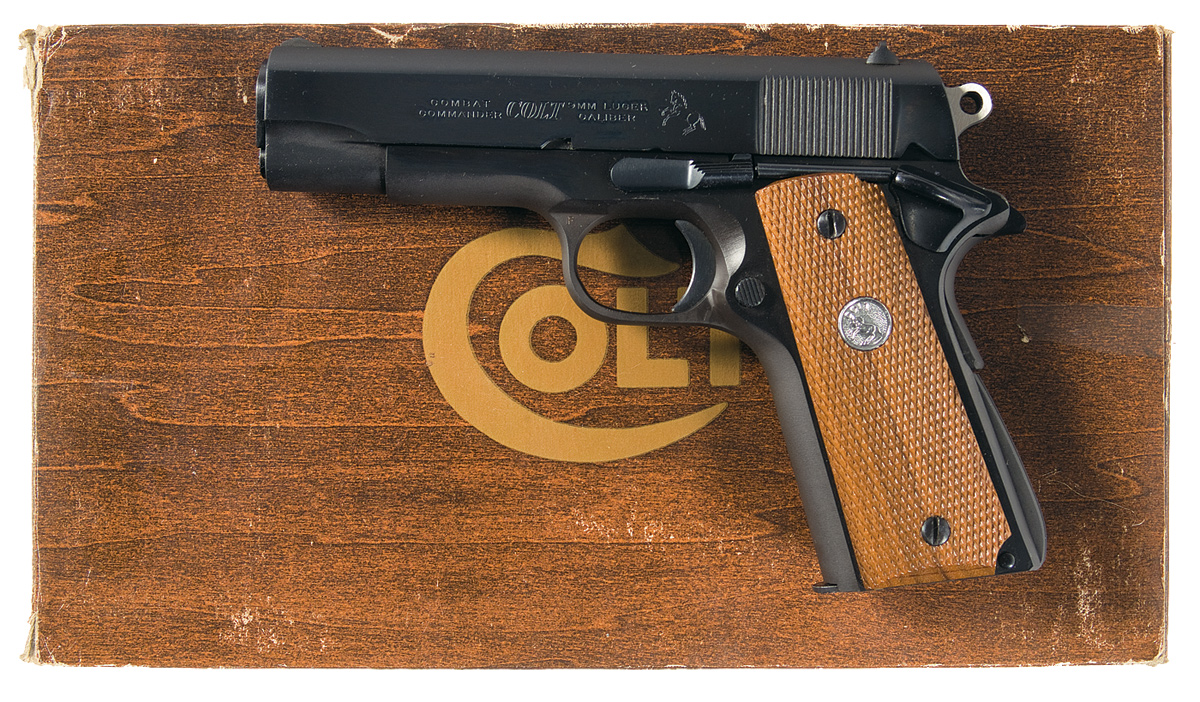 Colt Combat Commander Semi-Automatic Pistol with Box | Rock Island Auction