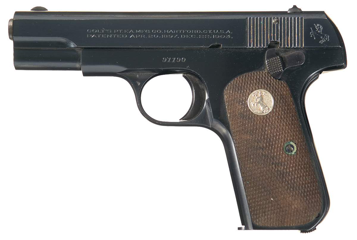 Pre-War Colt Model 1908 Semi-Automatic Pocket Pistol | Rock Island Auction